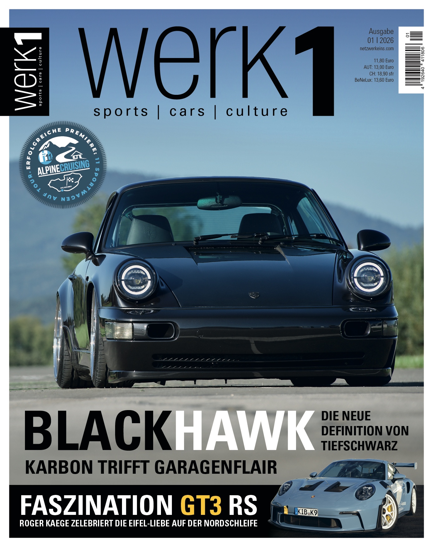 werk1® sports | cars | culture: Ausgabe 01 | 2026 - im Handel ab ...